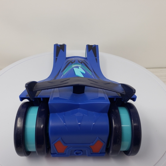 Toys | Pj Masks Cat Car Light Up Racer Lights Sounds Motorized Blue Car ...